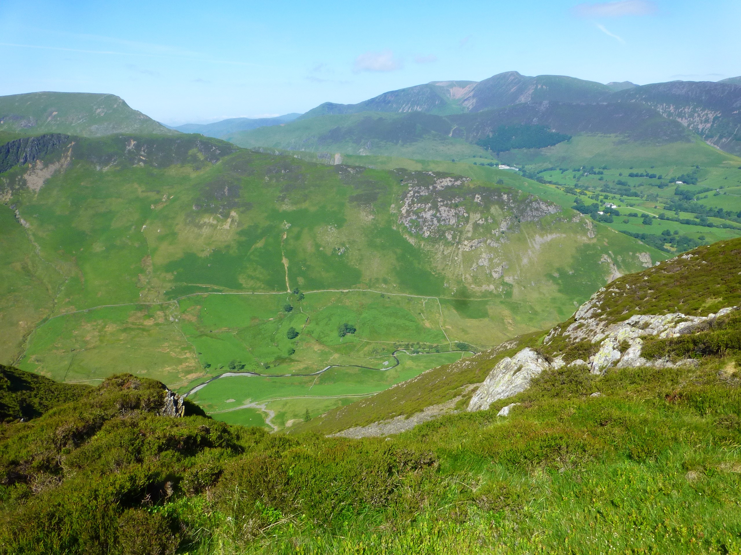 The Coledale Fells over Scope End | Lakeland Walking Tales